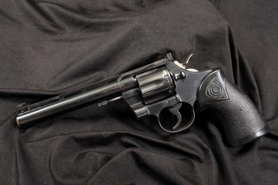 F. Bob Chow Colt King Super Target Officers Model .38 Specl Revolver - C&R Ok For Sale at ...